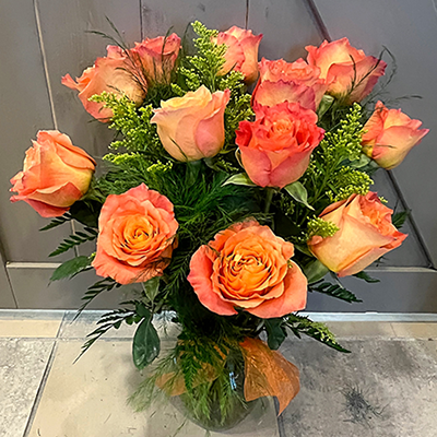 Free Spirit Rose Arrangement :: Lafayette Florist