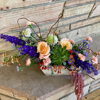 Summer Sunset Arrangement :: Lafayette Florist